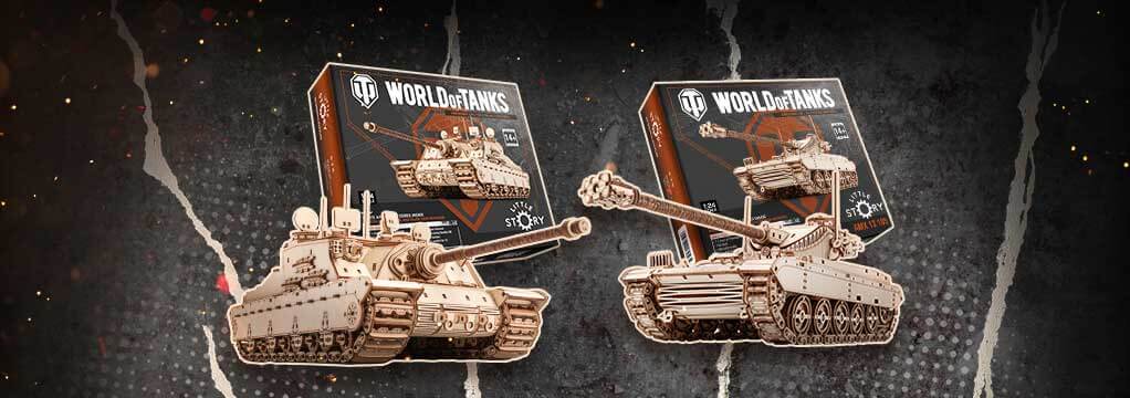 Build and Battle: Wooden Tank Models with Bonus Codes! | Merchandise ...