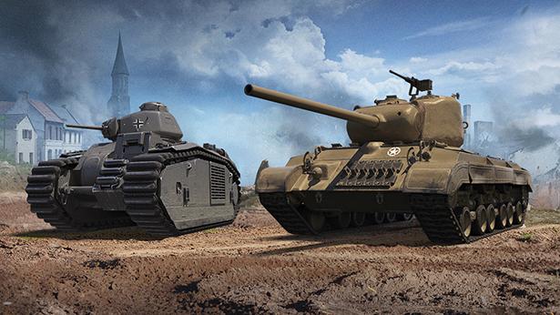 Top of the Month: T25 Pilot Number 1 & Pz.Kpfw. B2 740 (f) | Specials ...